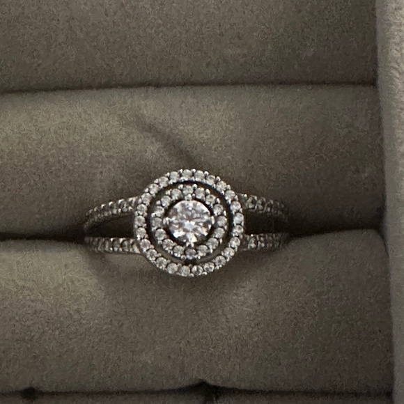 Pandora | Accessories | Pandora Promise Ring Size 8 | Poshmark